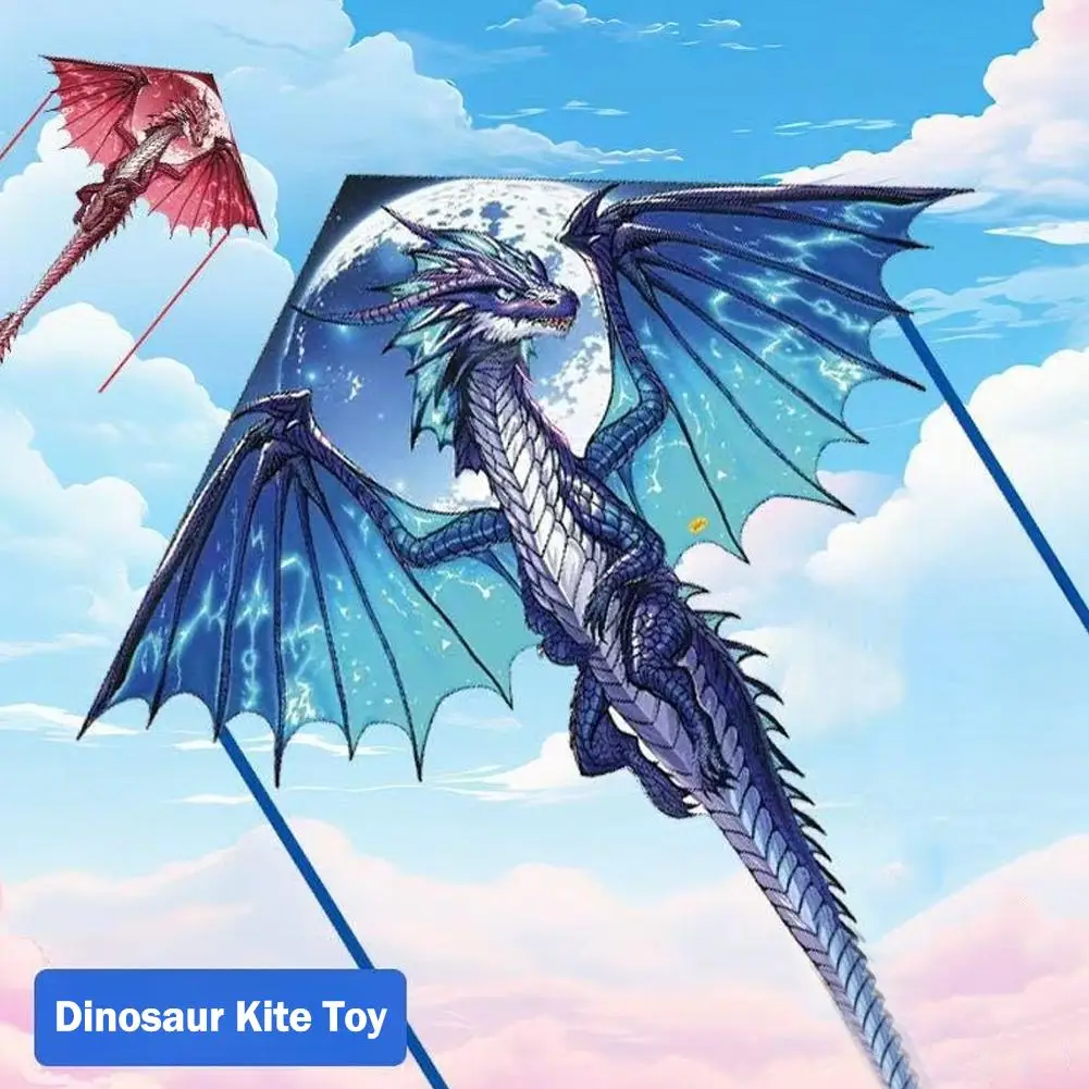 HUA HUA 1 Piece 1.4M Large Dragon Kite For Kids And Adults Huge ...