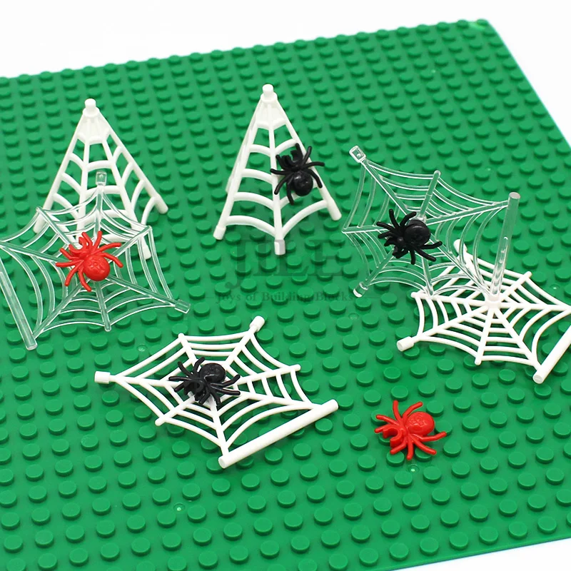 10pcs-Moc-Weapon-Spider-Web-with-Bar-Half-Cone-Shaped-90981-DIY ...