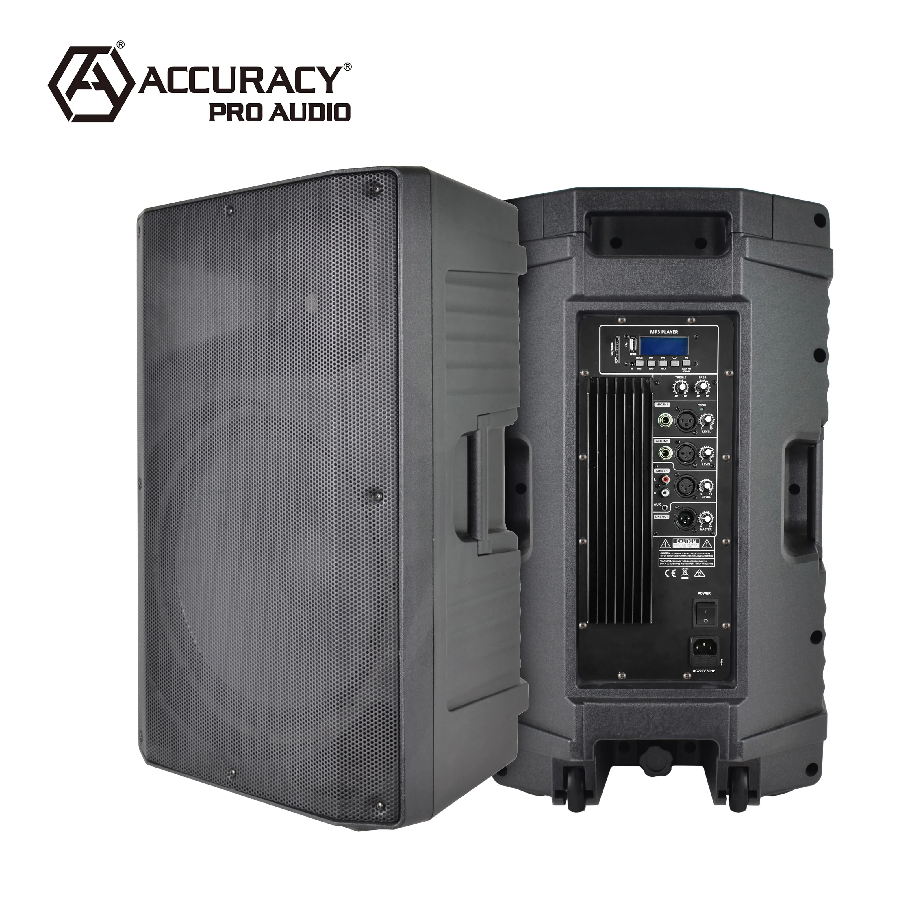 Accuracy Pro Audio CBQ15AHH 15 Inch Plastic Sound System Party Outdoor ...