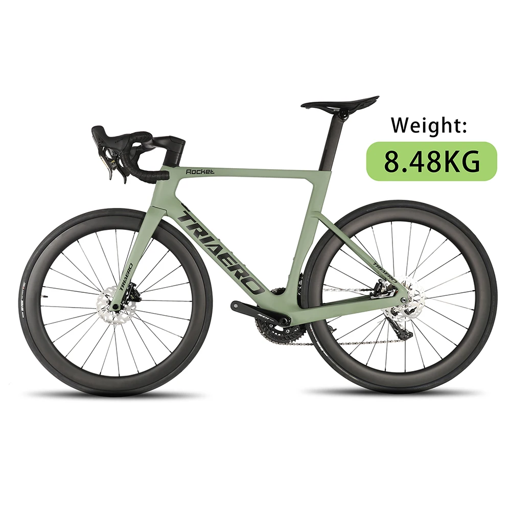 Toray-Carbon-Road-Bike-Freio-a-Disco-T700-50mm-de-profundidade-rodados ...