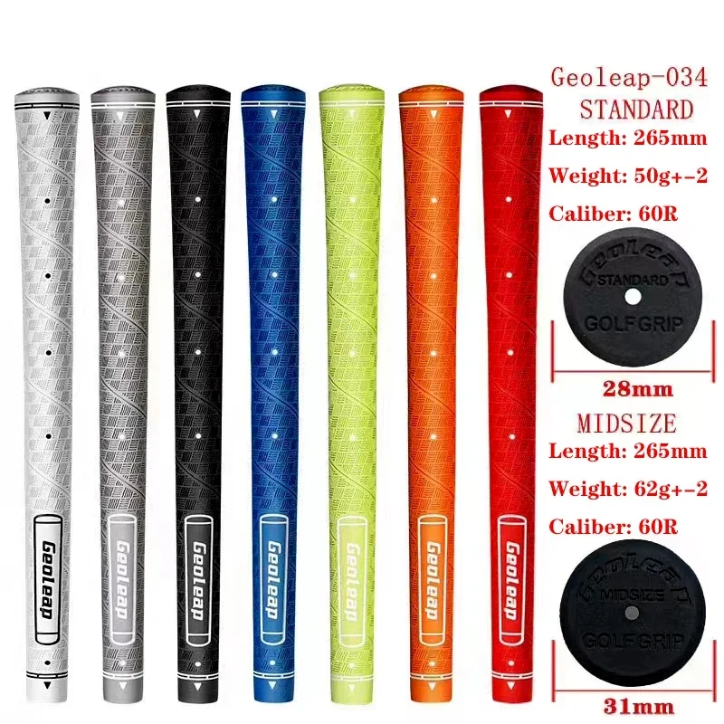 Golf-Club-Grips-for-Men-Standard-Medium-Rubber-Anti-skid-Soft-Golf ...