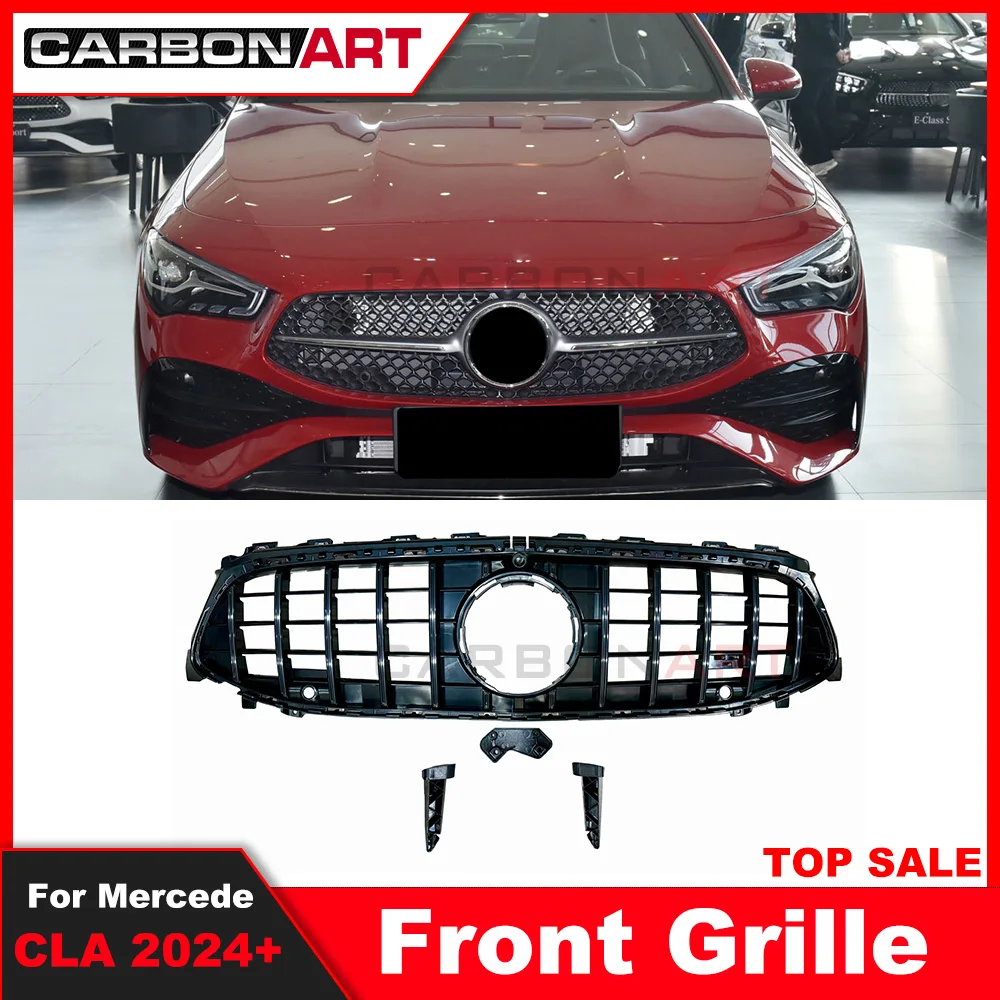 W118-racing-grill-Front-Bumper-Grill-For-2024-mercede-New-CLA-Class-W18 ...
