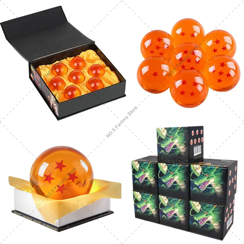 DBZ-figura-de-Anime-de-bola-de-cristal-naranja-1-7-estrellas-Shenron ...