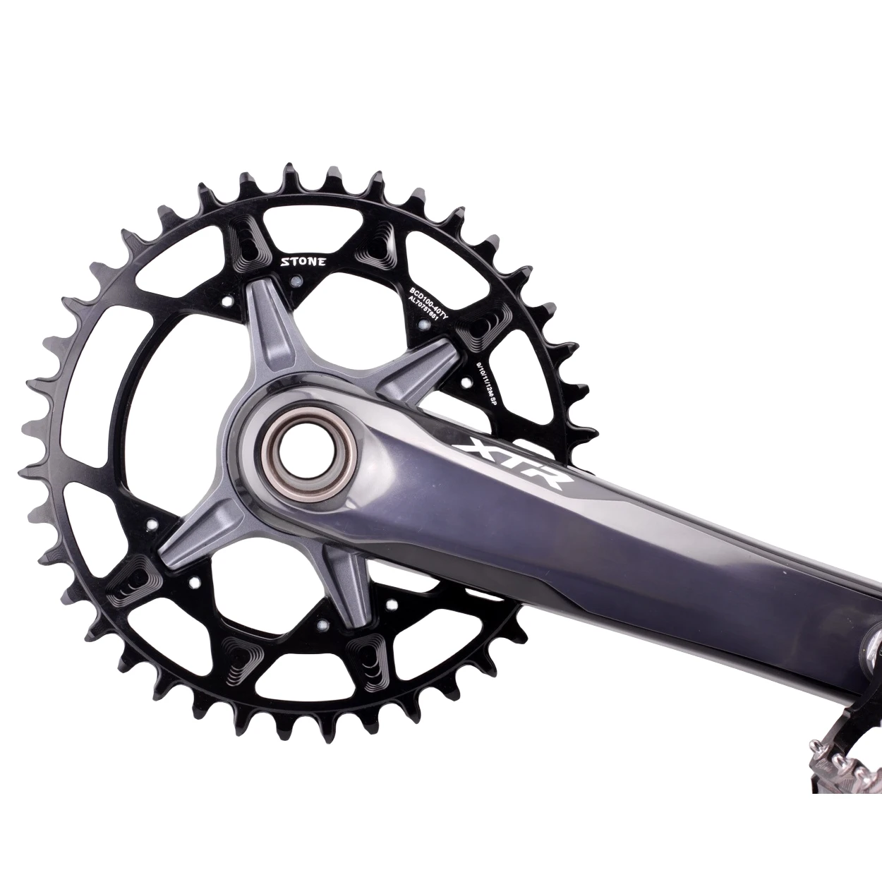 Stone 100 BCD Round Chainring for SLX M7100 XT M8100 MTB Mountain Bike ...