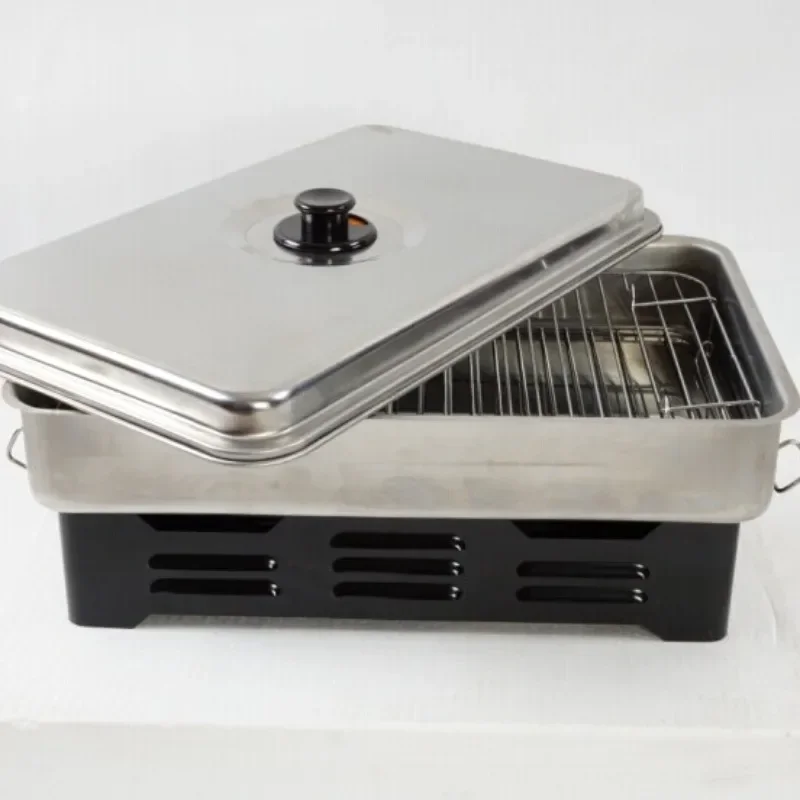 outdoor bbq grill fish smoker portable smoker oven stainless steel fish ...