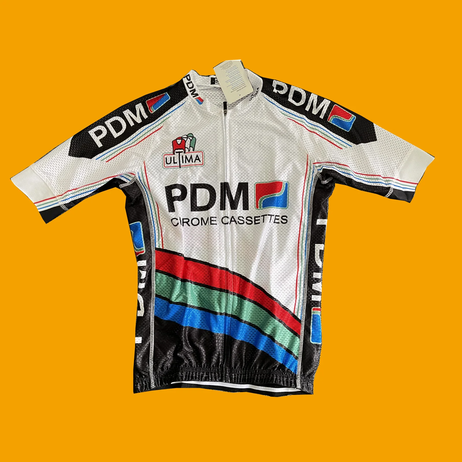 Vintage Team PDM Laser Cut Cycling Jersey MTB Ropa Ciclismo Bicycle ...