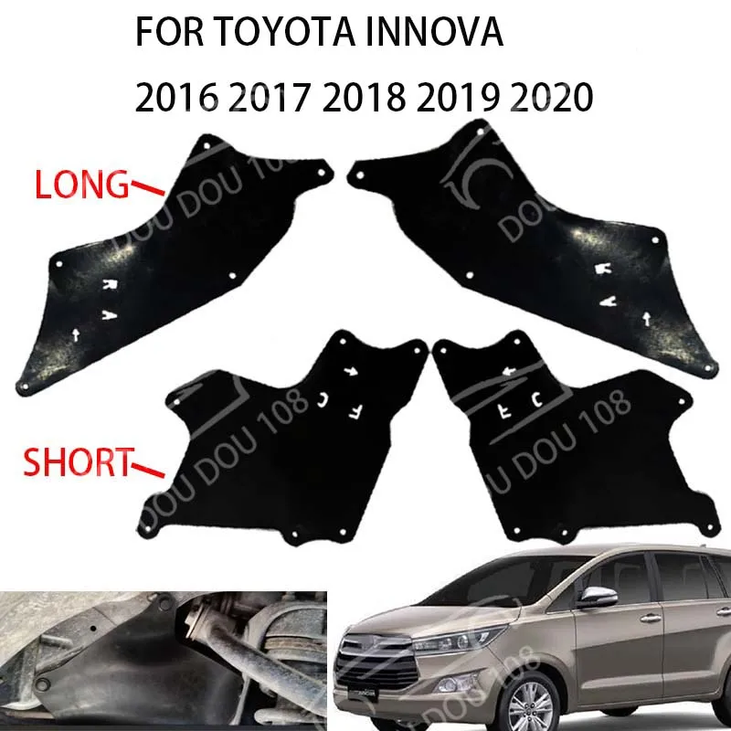 Protector contra salpicaduras para TOYOTA INNOVA 2016, 2017-2020 ...