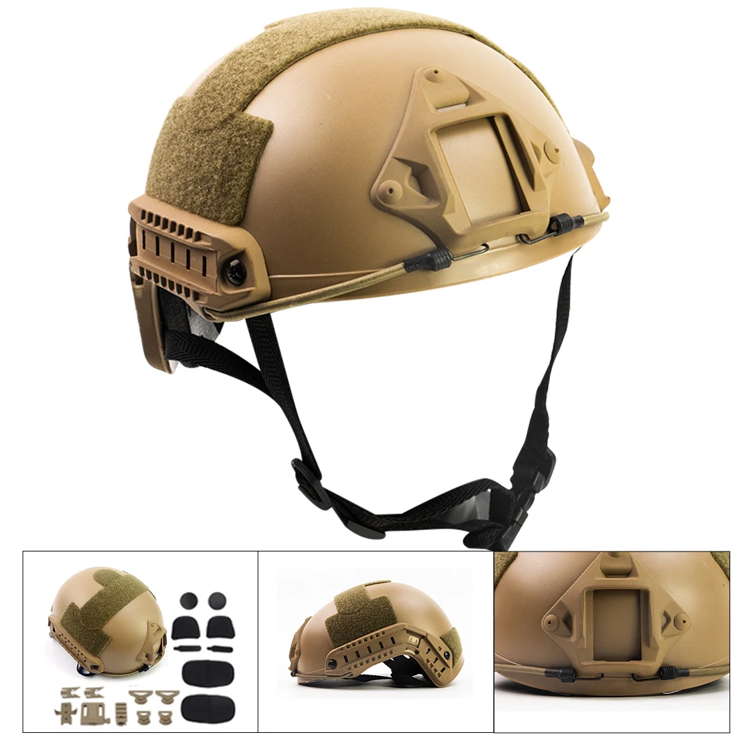 Tactical-Helmet-Fast-MH-Type-Airsoft-Paintball-Shooting-Wargame-ABS ...