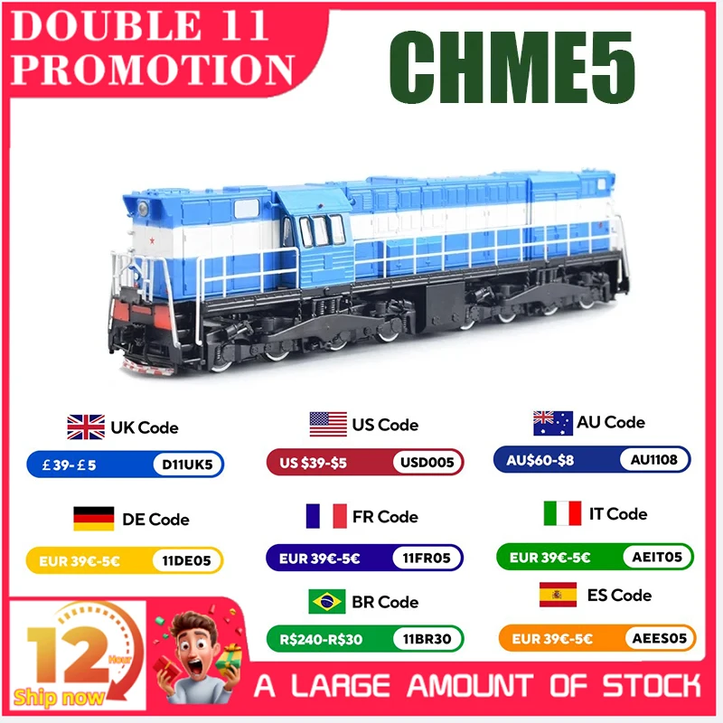 Russian-Railway-Diesel-Switcher-CHME5-Plastic-Train-Model-1-87-Short ...