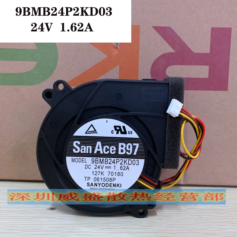 SanAce 오리지널 B97 9BMB24P2KD03 24V 1.62A 9733 4 선식 송풍기, 냉각 팬| | - AliExpress