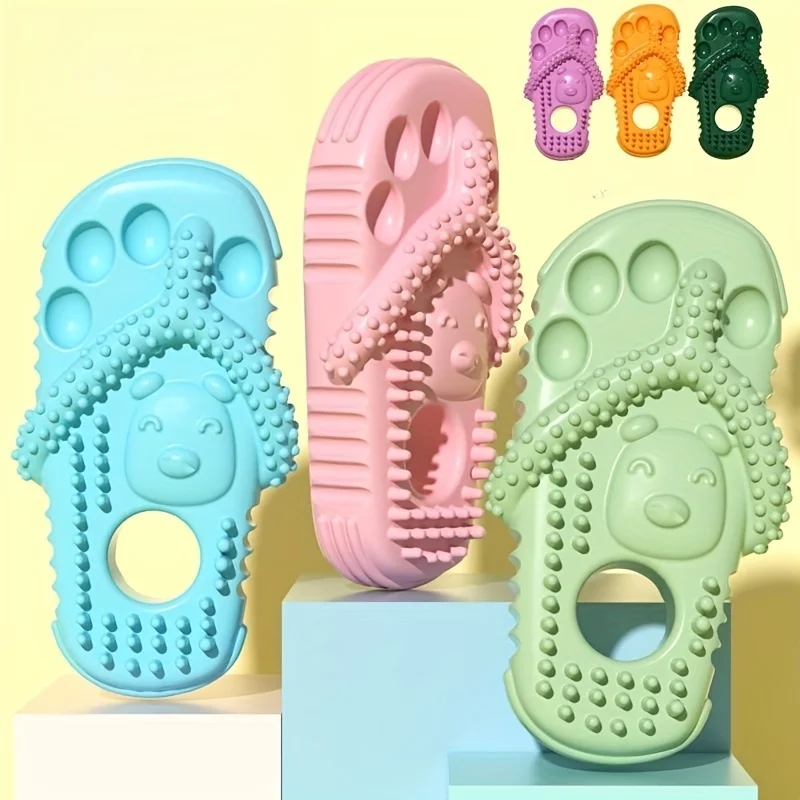 1PC-Slippers-Designed-To-Resist-Biting-Dog-Toys-Sturdy-Molar-Dog-Toys ...