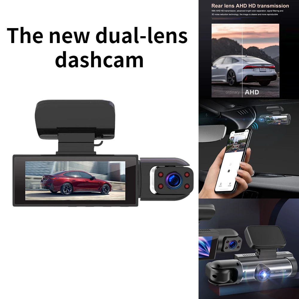 1080P-Car-Dashcam-Camera-Video-Recorder-Dual-Lens-Night-Vision-Car ...
