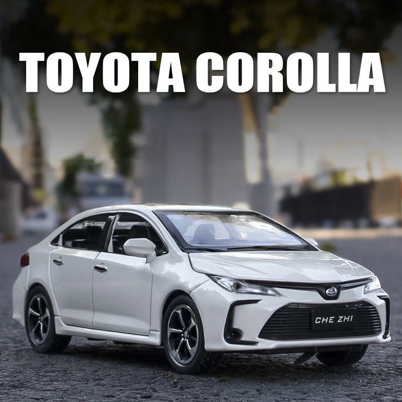 1:32 Toyota Corolla Alloy Car Die Cast Toy Car Model Sound and Light ...