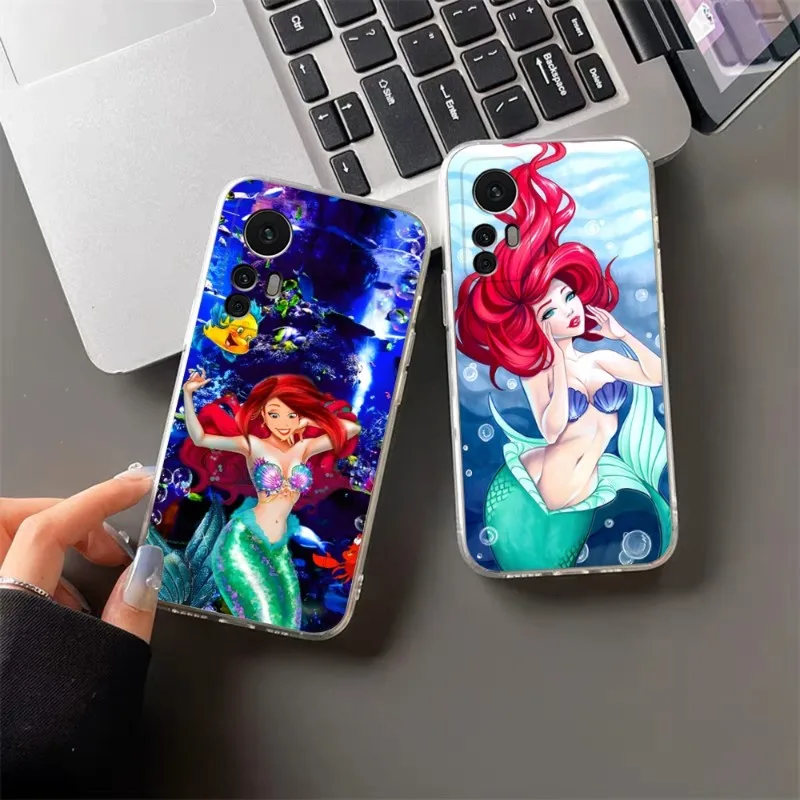Ariel The Little Mermaid Phone Case For Xiaomi 13 12 10 11 11T Poco F3 ...