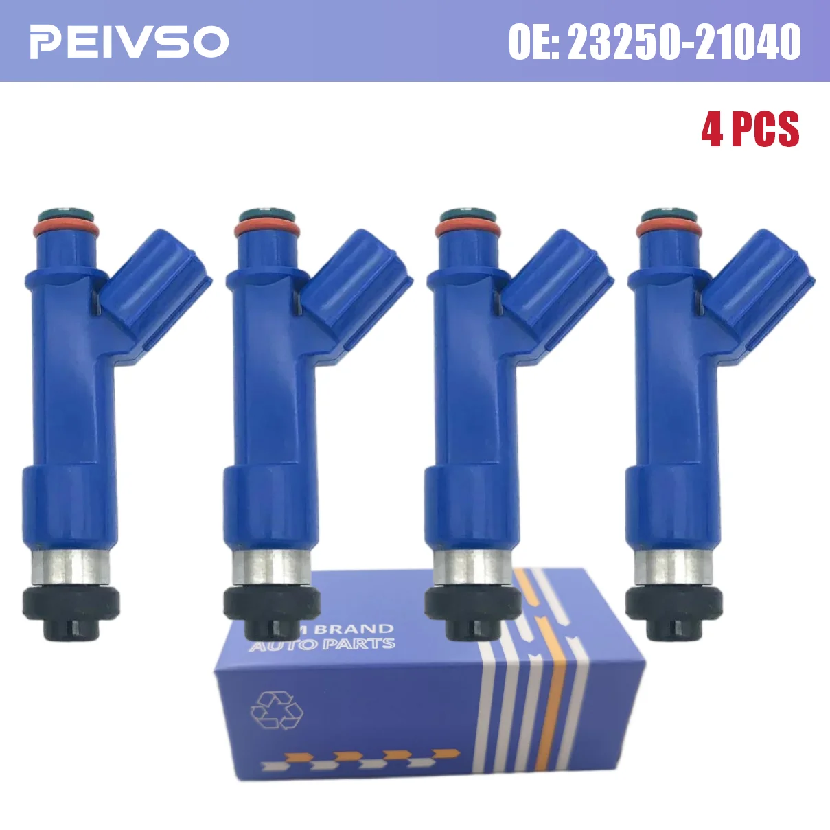 4pcs Fuel Injectors 23250-21040 23209-21040 Fits For 2006-2014 Toyota ...