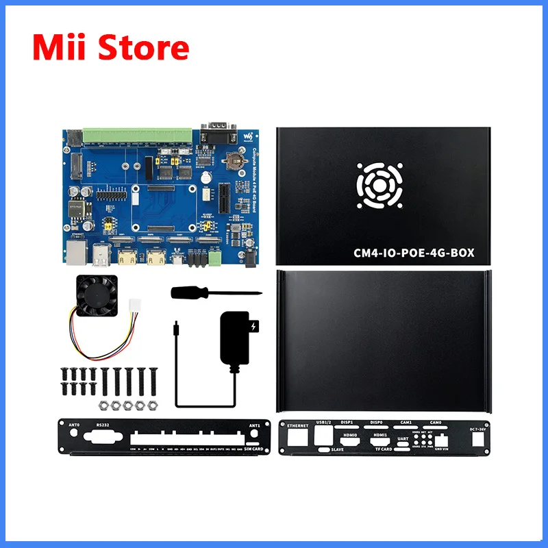 Rpi Industrial Iot Mini Computer Based On Raspberry Pi Compute Module 4