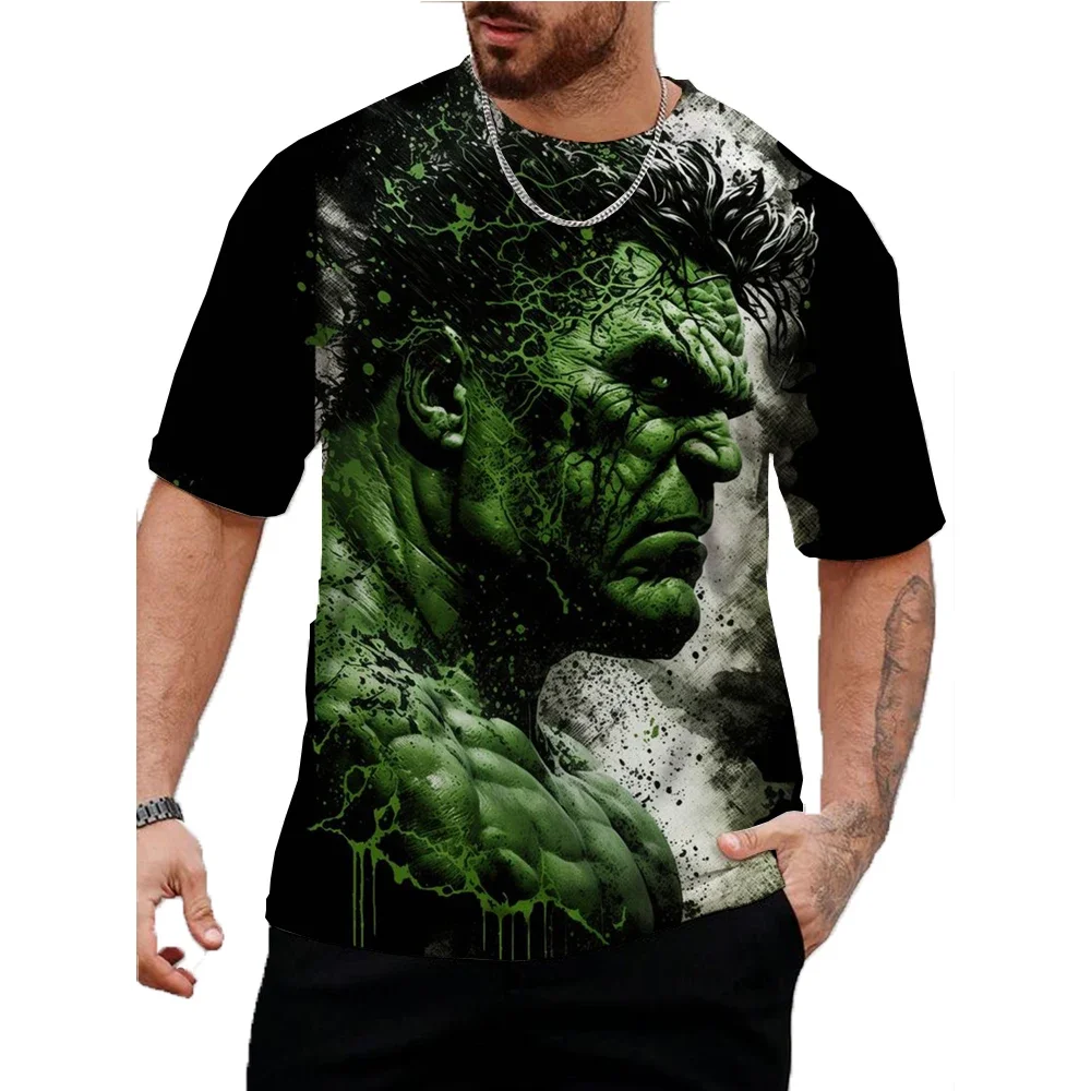 Camiseta-con-estampado-de-Hulk-de-Marvel-para-hombre-jerseys-de-cuello ...
