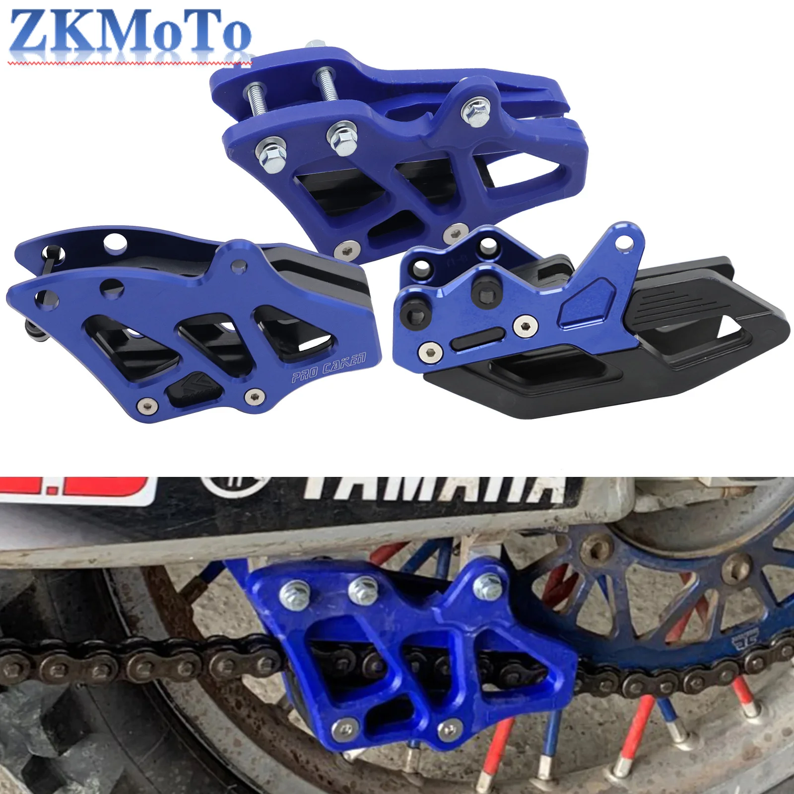 Motorcycle-Chain-Guide-Guard-Protection-For-Yamaha-YZ125-YZ250-YZ250F ...