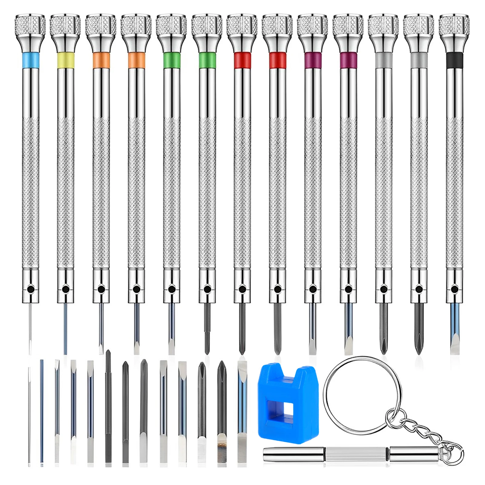 13-Pieces-Jewelers-Screwdriver-Set-Micro-Precision-Watchmaker ...