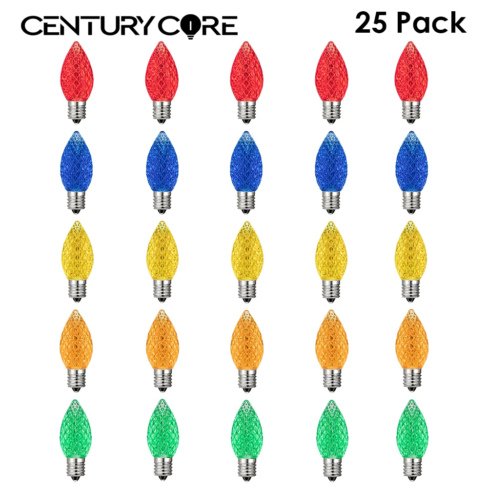 Strawberry-C7-Led-Lights-Bulb-110v-220V-0-6W-E12-Street-Garland ...