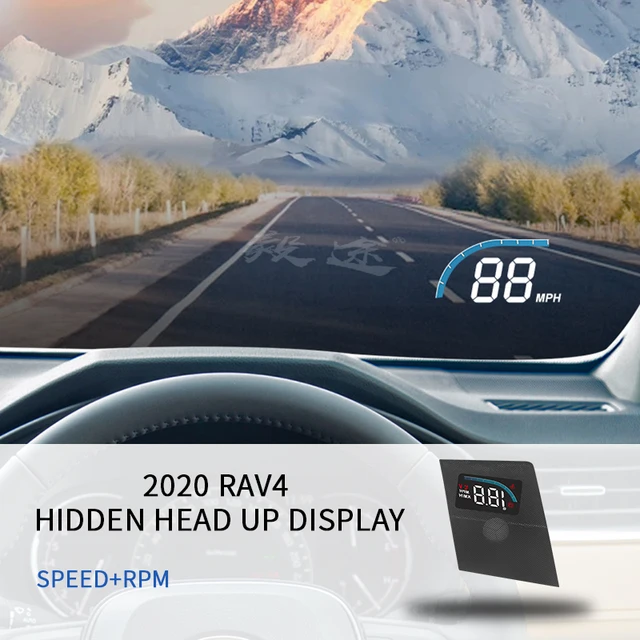 Yitu HUD is applicable to Toyota Rongfang RAV4 right steering vehicle upgrading and refitting ...