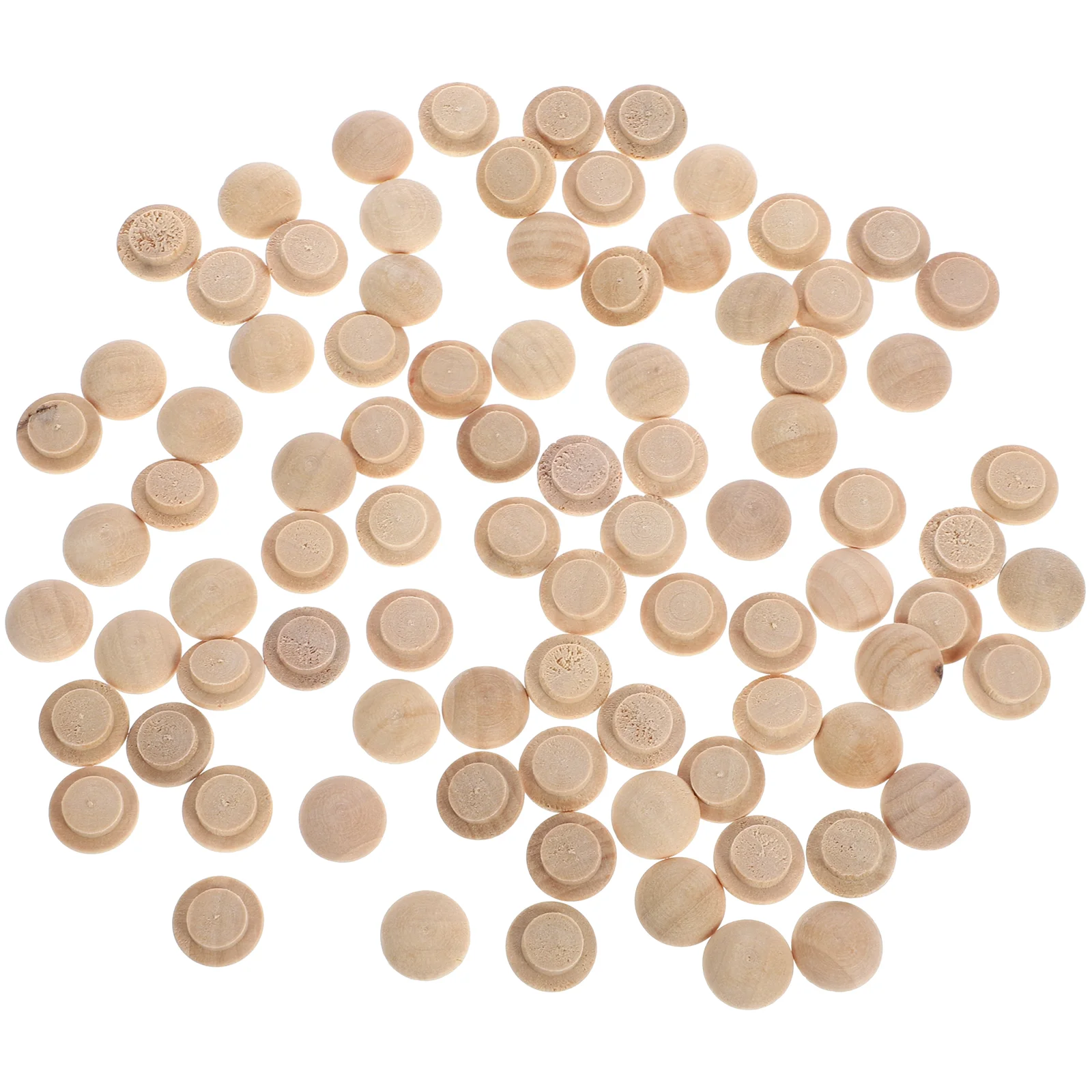 100-Pcs-Decor-Plug-Beech-Stair-Cover-Drill-Hole-Caps-Cupboard-Plugs ...