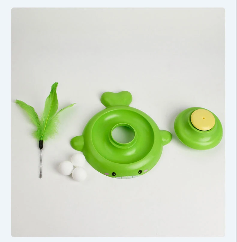 Пирамида интерактивная игрушка для кошек, башня трек с шариками ...