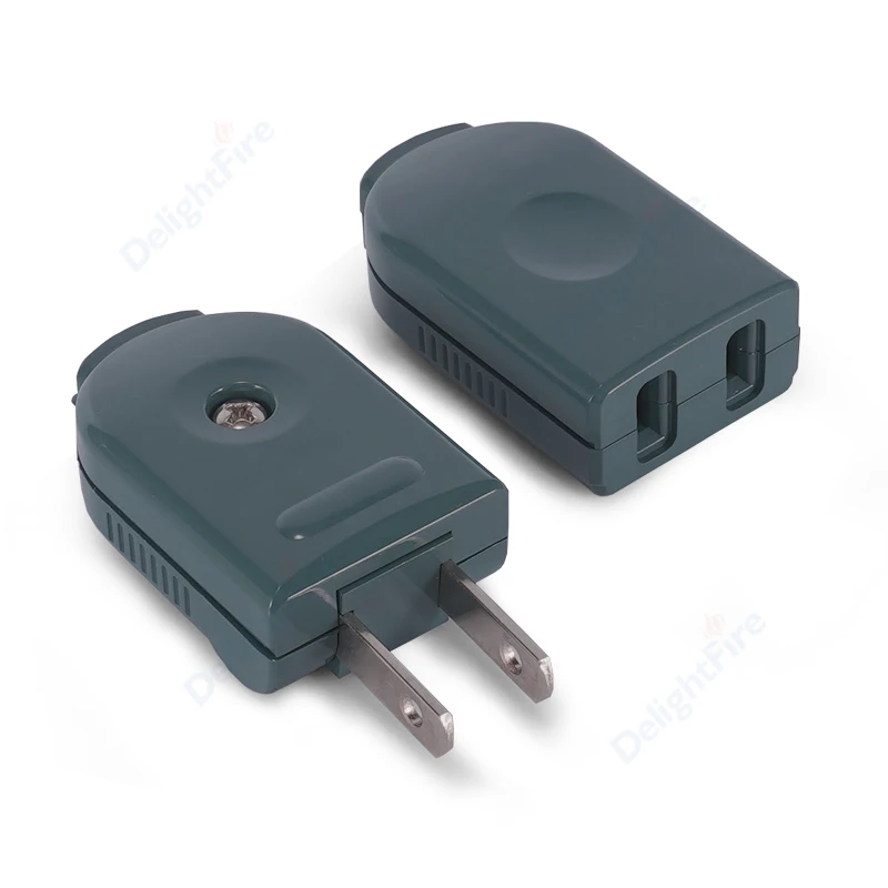 90-Degree-US-Plug-Adapter-Replacement-Rewireable-Converter-USA-JP ...