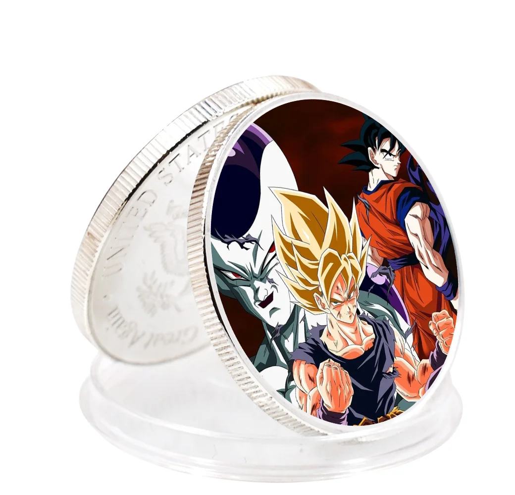 Origin Craft Challenge Coin Silver Plated Metal Coin Japanese Anime ...