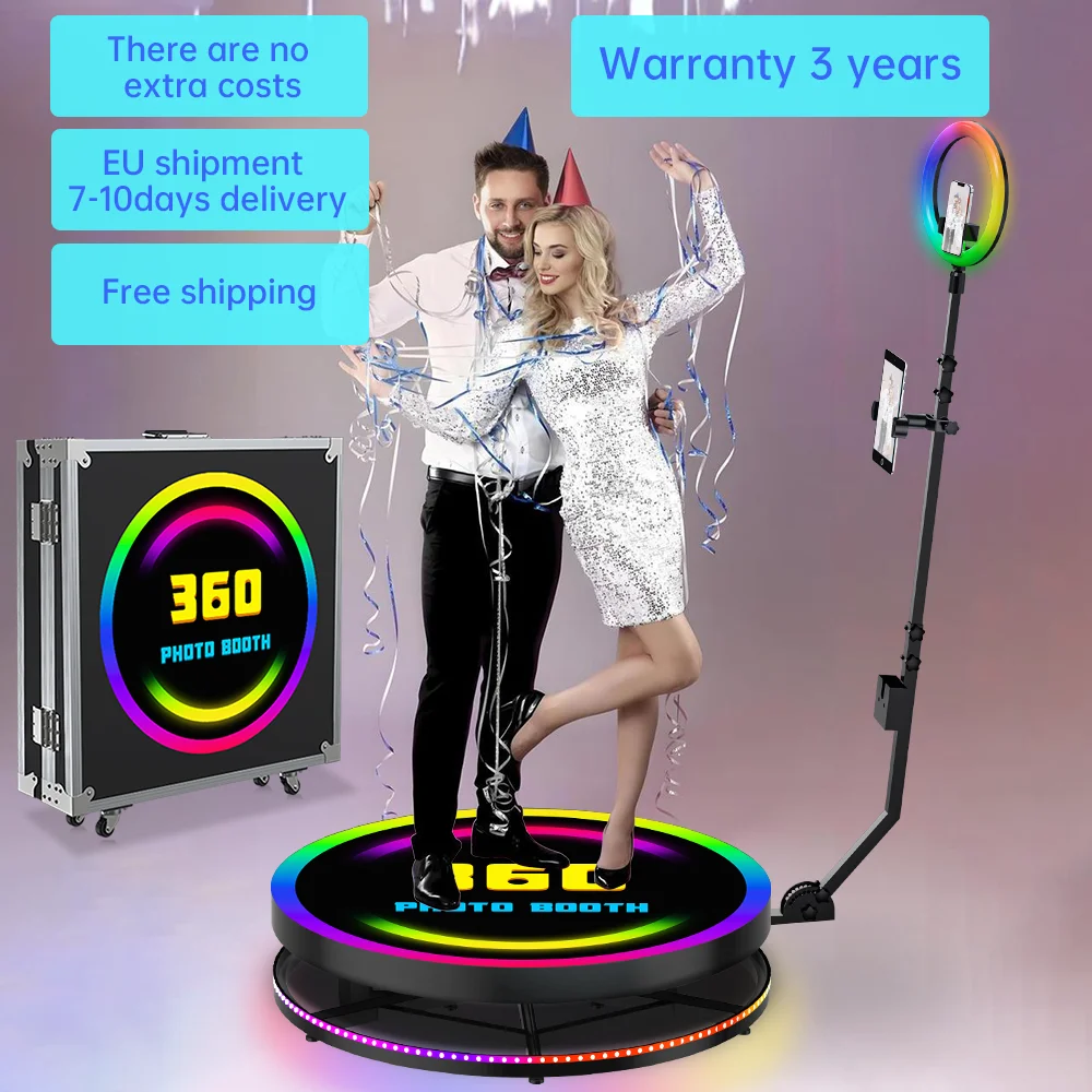 1-5people-360-Photo-Booth-Machines-80-100cm-with-Flight-Case-360photo-Photobooth-Camara-Machine ...