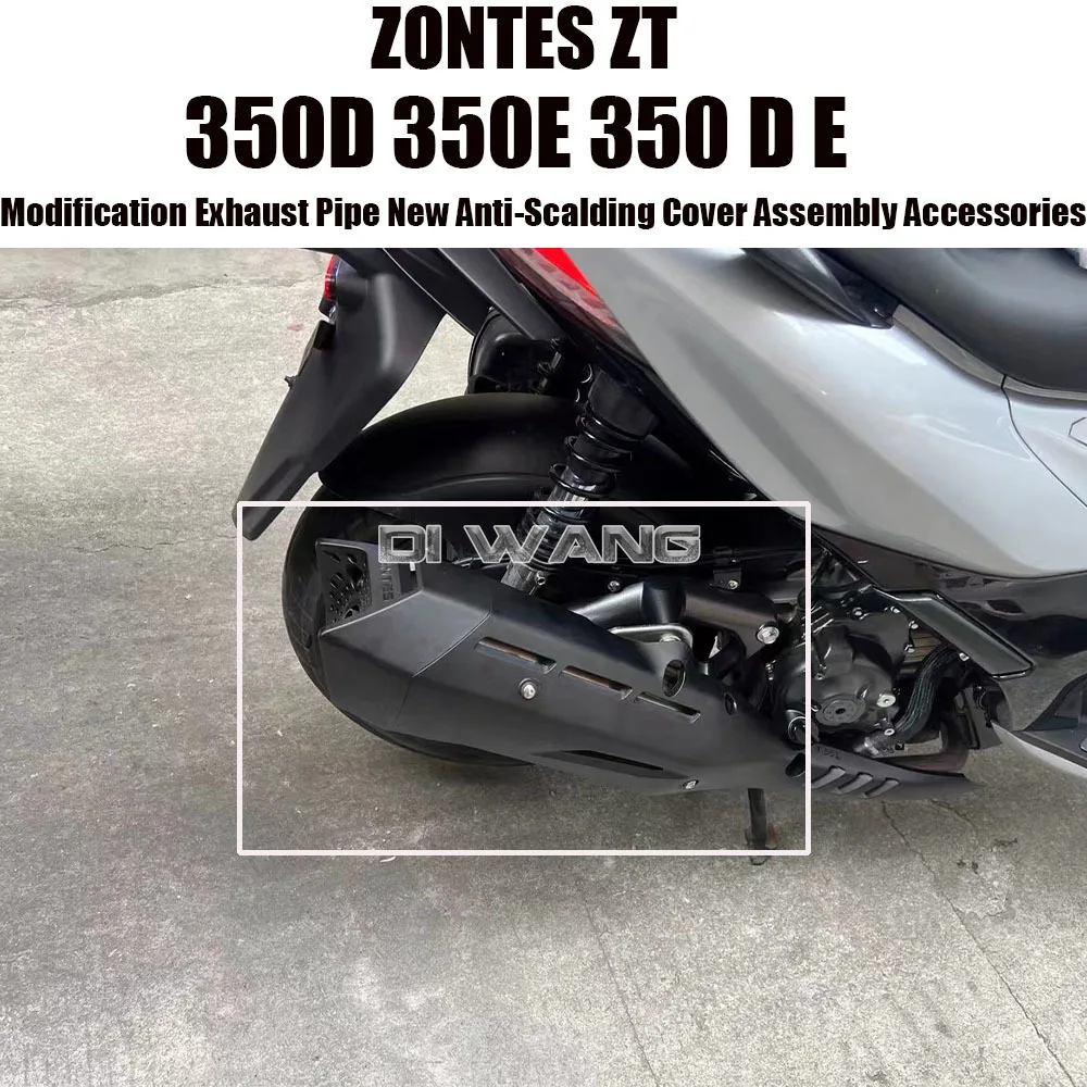 FOR-ZONTES-ZT-350D-350E-350-D-E-Motorcycle-Modification-Exhaust-Pipe ...