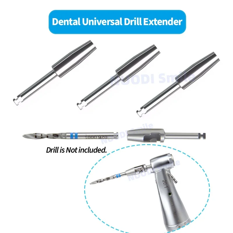 1PCS Dental Universal Drill Extender Implant Drills Bur Length ...