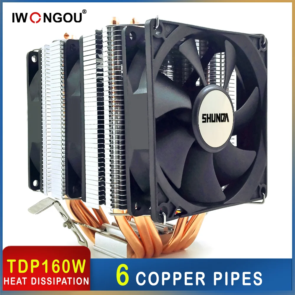 Cpu Cooler Lga 2011 X99 | Cooler Lga 2011 V3 X99 | 1366 Cooler 4 Heat ...