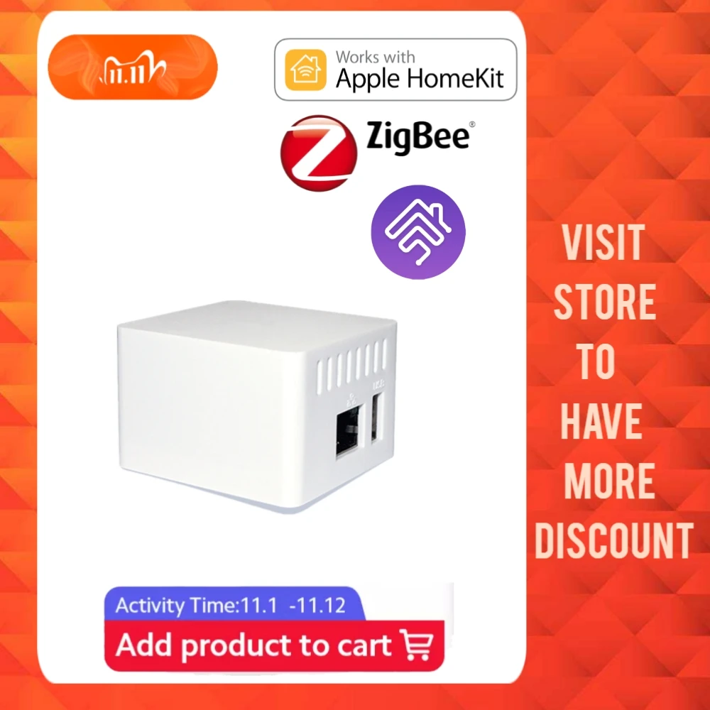 Athom Homekit Homebridge Zigbee Server Works With Hundred Brands Zigbee ...