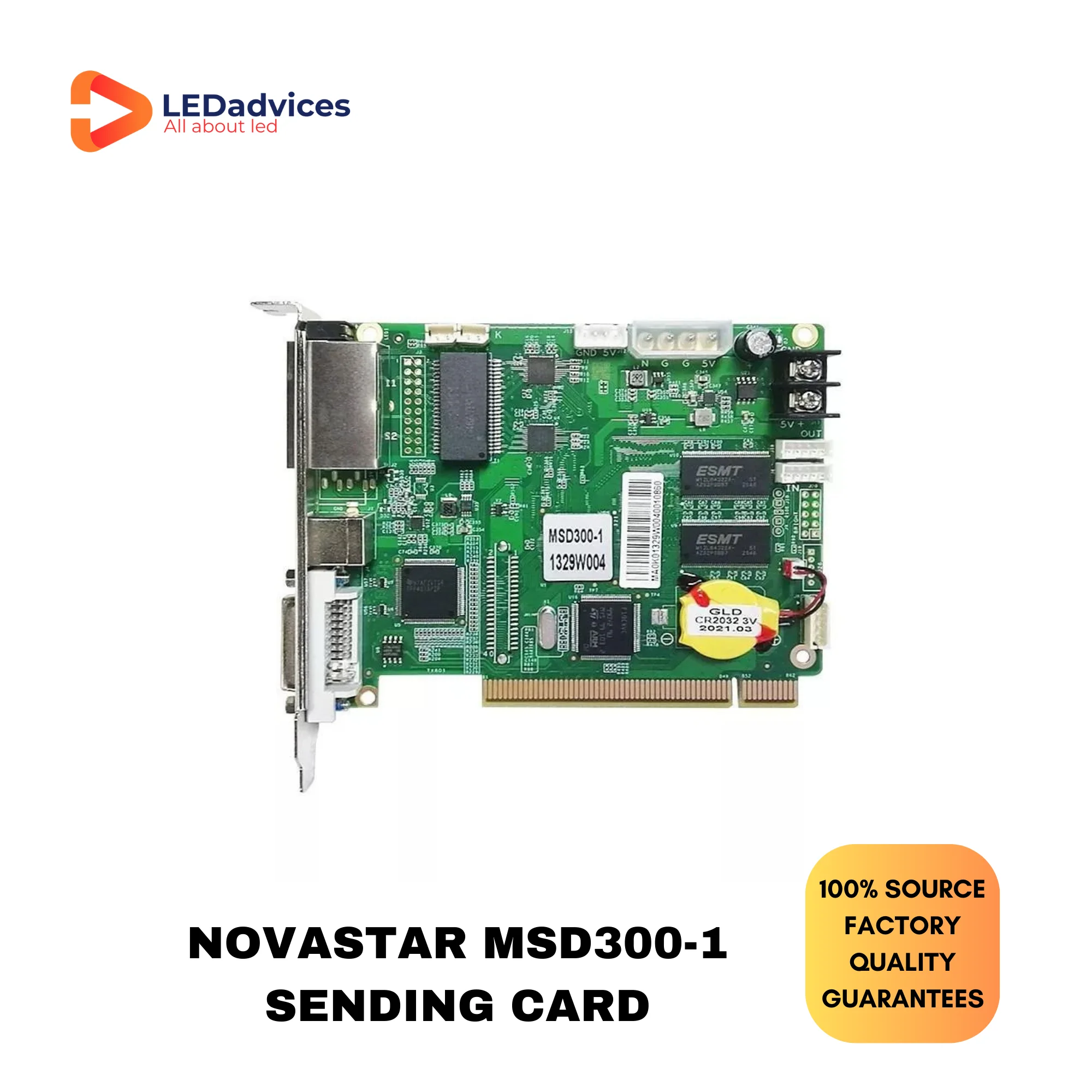 NOVASTAR-MSD300-1-LED-Control-Card-LED-Display-Sending-Card-Full-Color ...