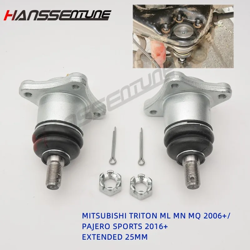 4X4 SUSPENSION EXTENDED 25MM UPPER BALL JOINT FIT FOR 4WD PAJERO SPORTS ...