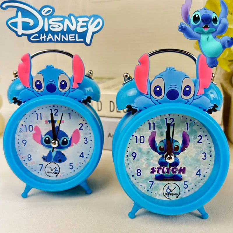 Disney-Stitch-Alarm-Clock-for-Children-Anime-Lilo-Stitch-Silent-Alarm ...