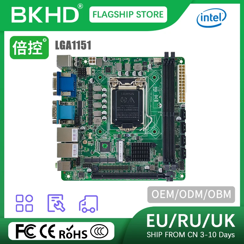 BKHD-ITX310P-ITX-Motherboard-LGA1151-6-7-8-9th-Gen-Intel-CELERON ...