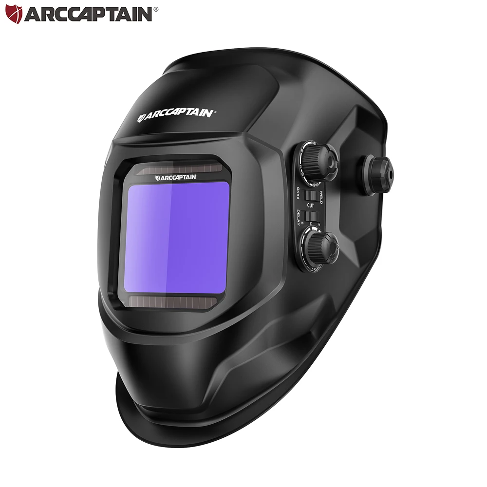 ARCCAPTAIN-Welding-Helmet-Welder-Mask-Large-View-True-Color-Solar-Power ...