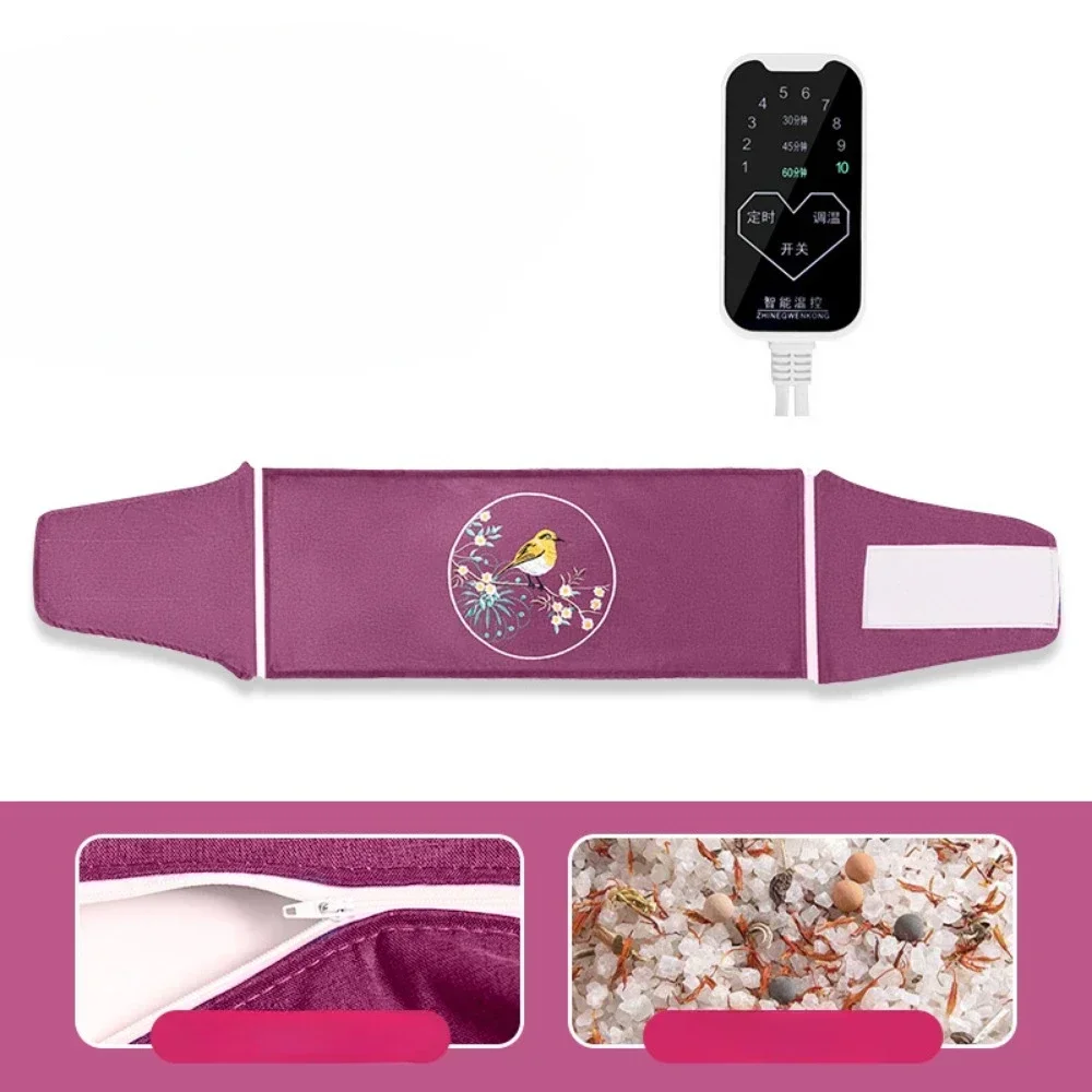 Portable Electric Sea Salt Heat Pack Wormwood Heat Physiotherapy Sack ...