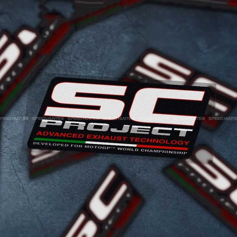Waterproof-decorative-reflective-sticker-For-SC-PROJECT-exhaust-sticker ...
