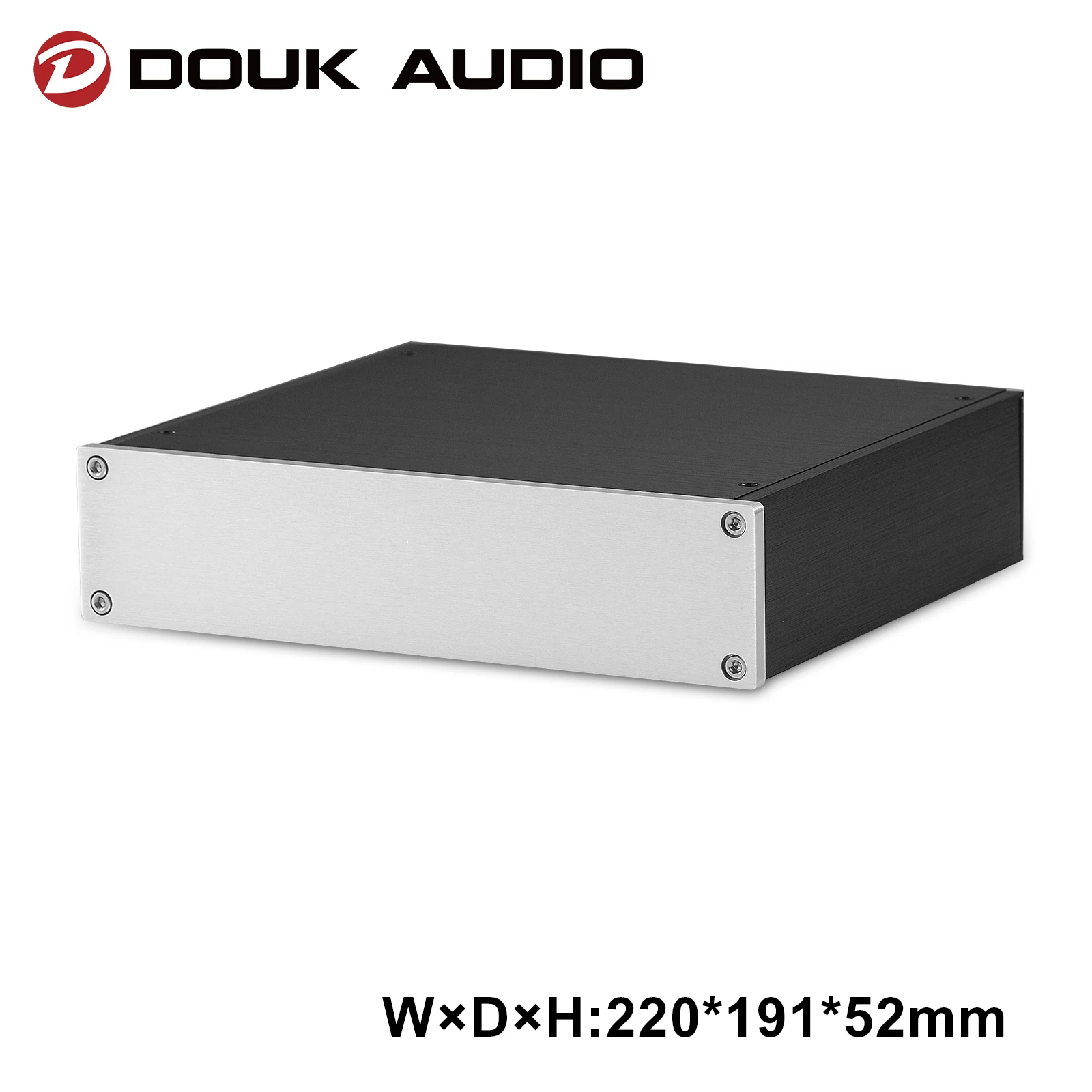 Douk Audio Hifi Aluminum Chassis Mini Preamplifier Enclosure Case ...