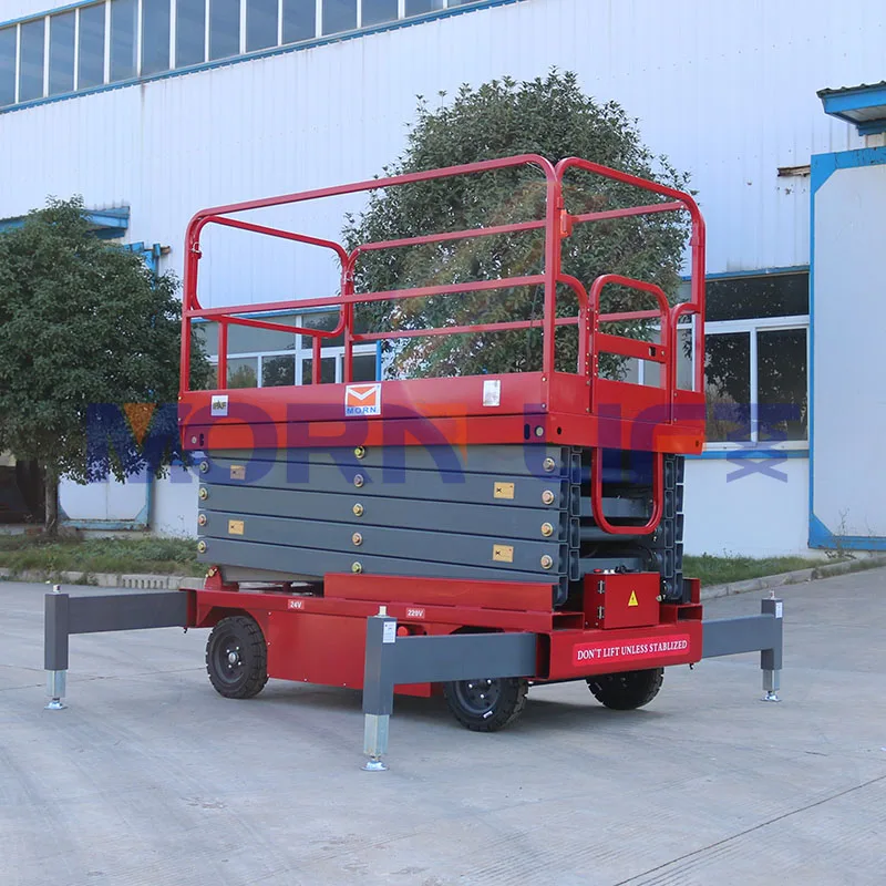 MORN-3m-18m-Mobile-Man-Lift-Scissor-Aerial-Work-Platform-Hydraulic ...