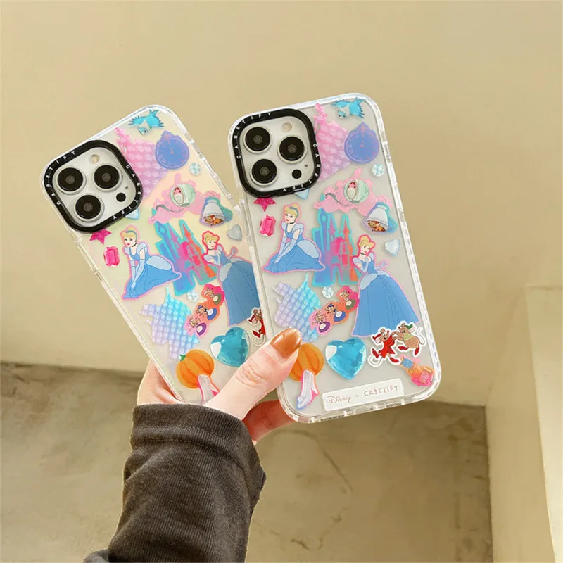Disney Cartoon Cinderella Princess Castle Phone Case For Iphone78plus ...