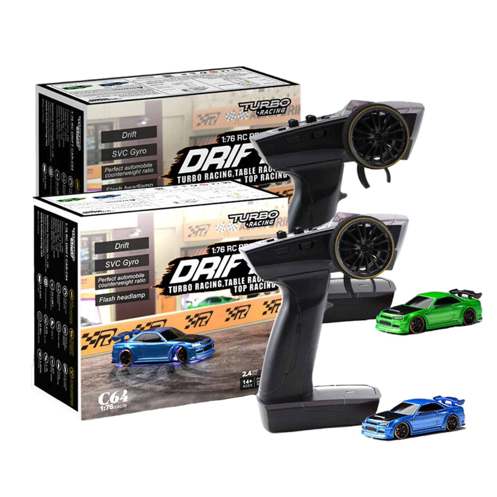 Turbo-Racing-1-76-C64-C73-C72-C74-Drift-RC-Car-With-Gyro-Radio-Full ...