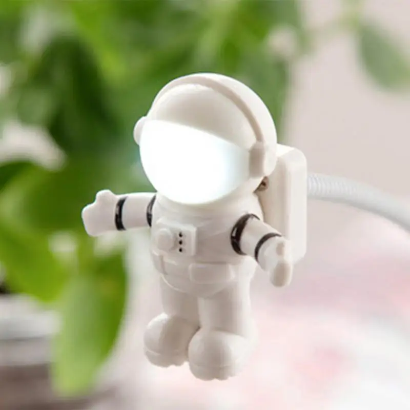 USB-Plug-Lamp-Astronaut-Reading-Lamp-Book-Light-Flexible-Computer ...