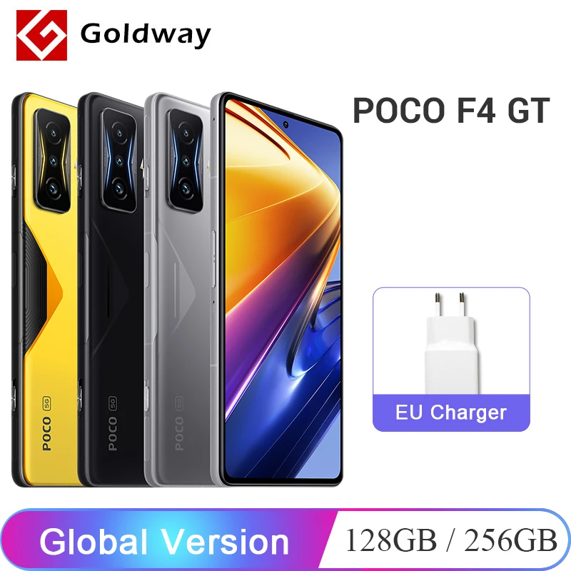 POCO-F4 GT versión Global, 128GB/256GB, Snapdragon 8 Gen 1, 120W ...