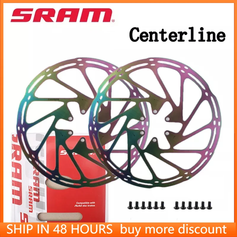 2PCS-SRAM-Avid-Bike-Brake-Rotors-Rainbow-Gold-160mm-180mm-203mm ...