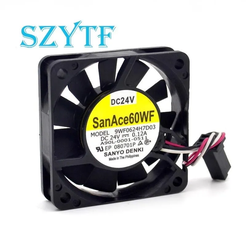 9WF0624H7D03-6015-60mm-24V-A90L-0001-0511-Fanuc-fo-cooling-fan-60-60 ...