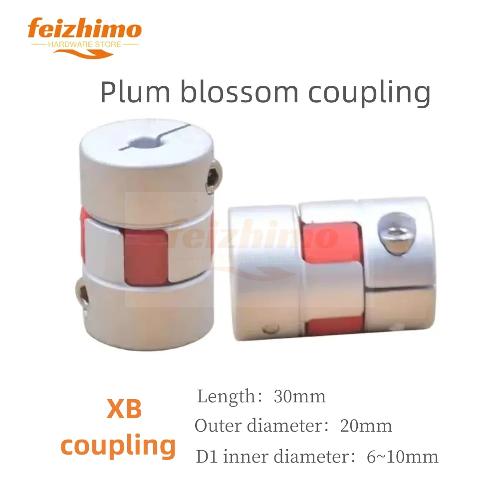 Connector-Flexible-Coupler-XB-Coupler-Aluminium-Plum-Flexible-Shaft ...